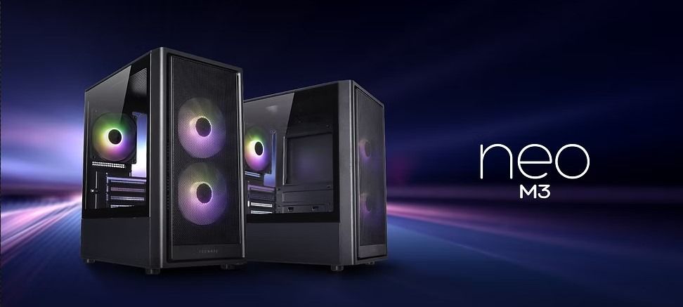 TecWare Neo M3 TG M-Atx 3x120mm ARGB Black, Computers & Tech, Parts ...