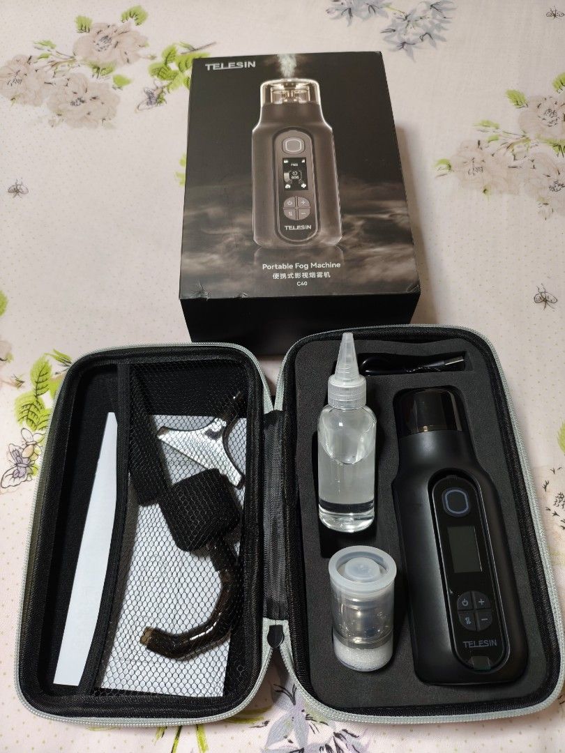TELESIN C40 Portable Fog Machine Kit, Photography, Photography ...