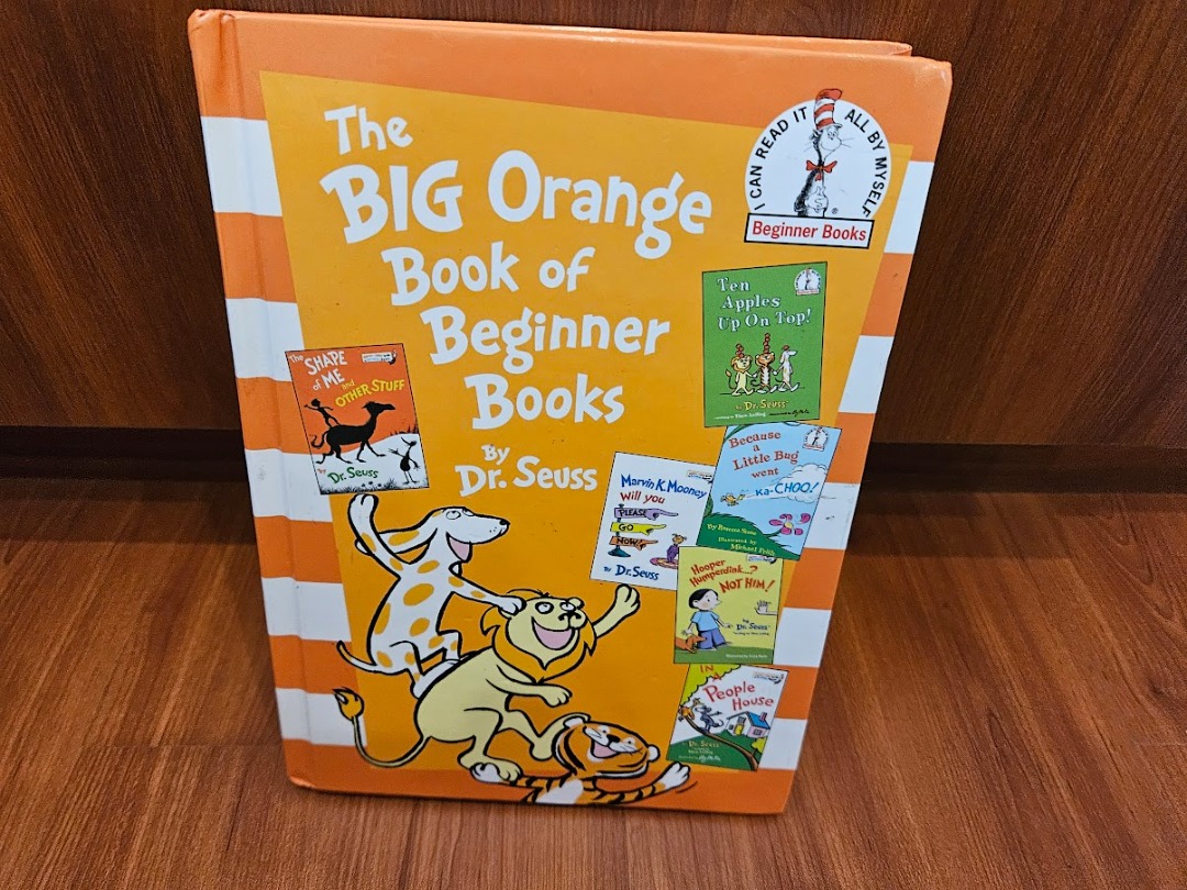 The Big Orange Book of Beginner Books by Dr. Seuss, Hobbies & Toys ...