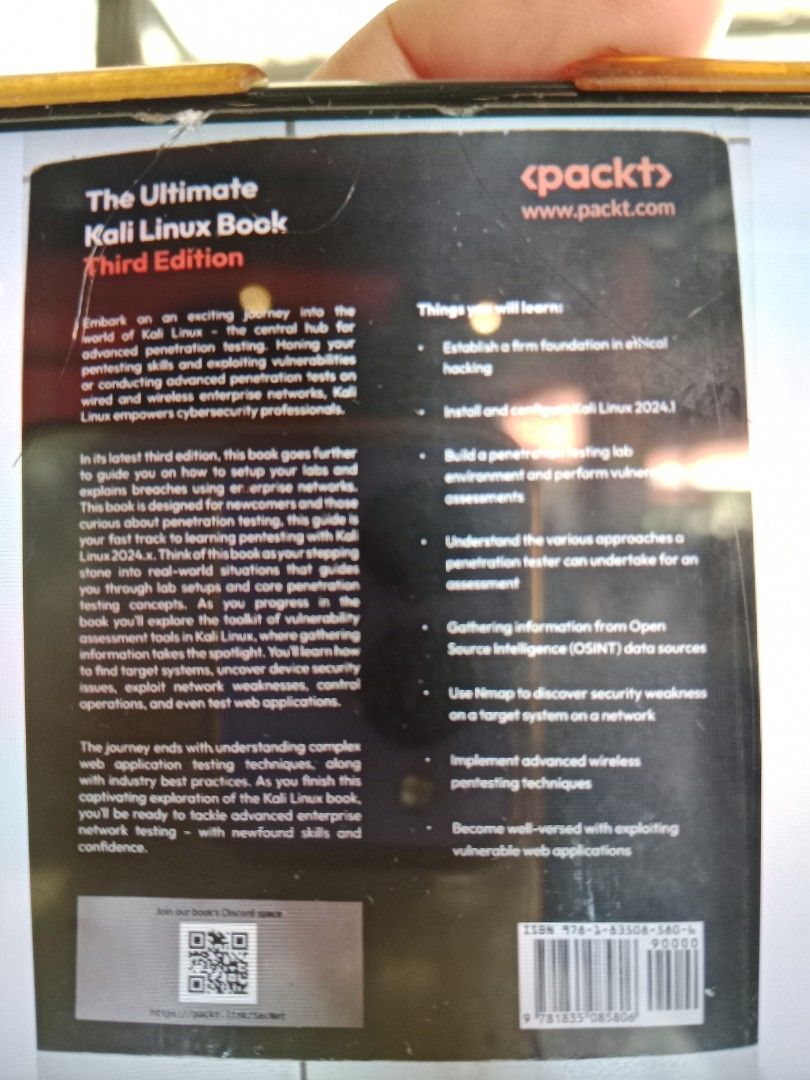 The Ultimate Kali Linux Book - Third Edition, Hobbies & Toys, Books & Magazines, Textbooks on ...