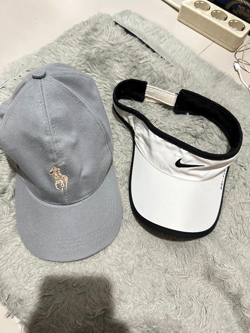 Topi polo dan nike, Fesyen Pria, Aksesoris, Topi di Carousell