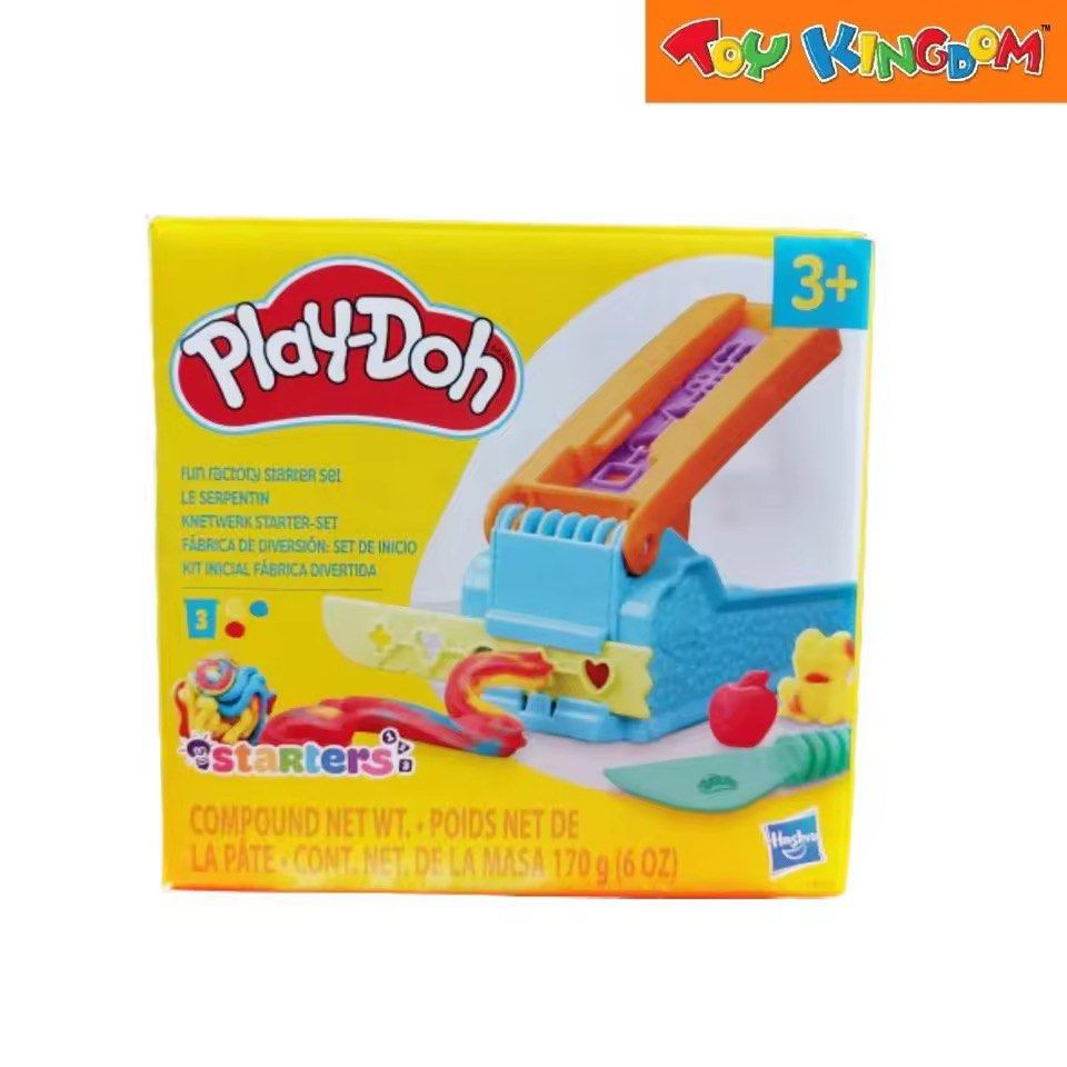 Toy Kingdom Play-Doh Fun Factory Starter Playset, Hobbies & Toys, Toys ...