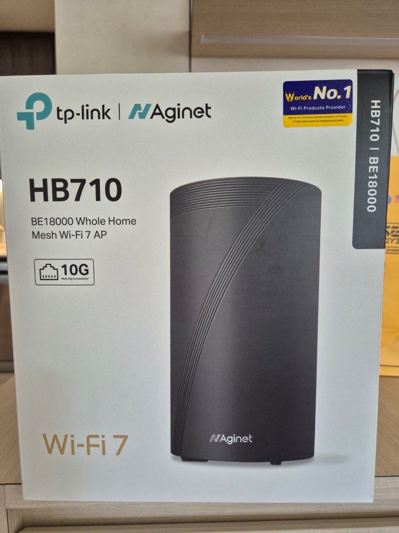 TP-Link Aginet HB710 BE18000 Wi-Fi 7 Mesh Router, Computers & Tech ...