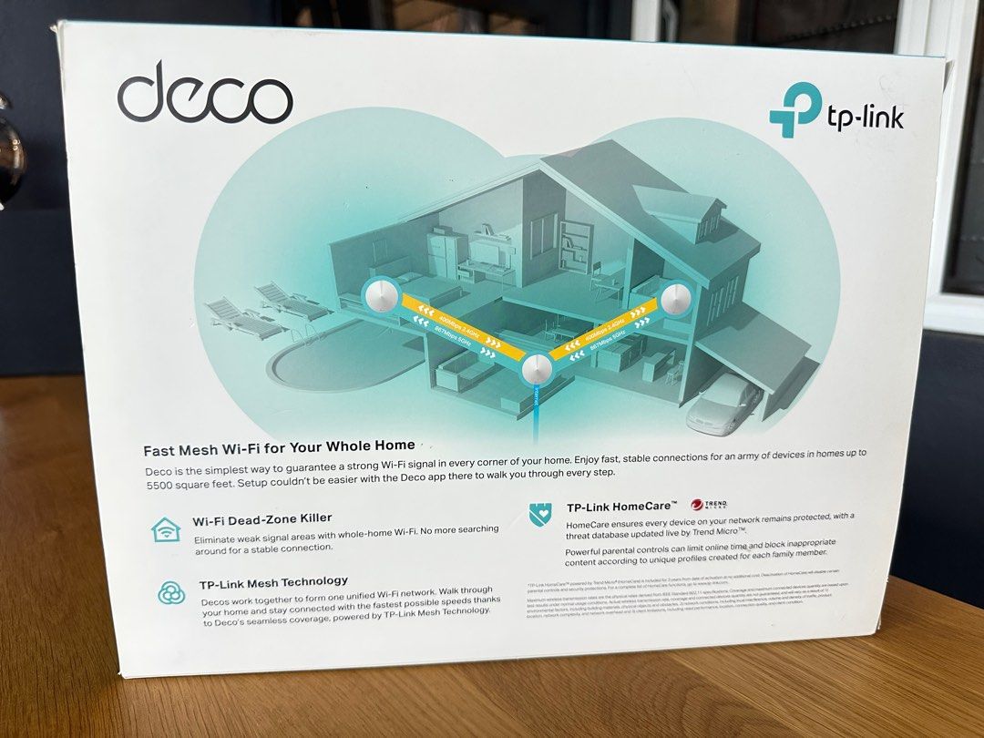 TP-Link Deco M5 Mesh Wi-Fi System, Computers & Tech, Parts ...
