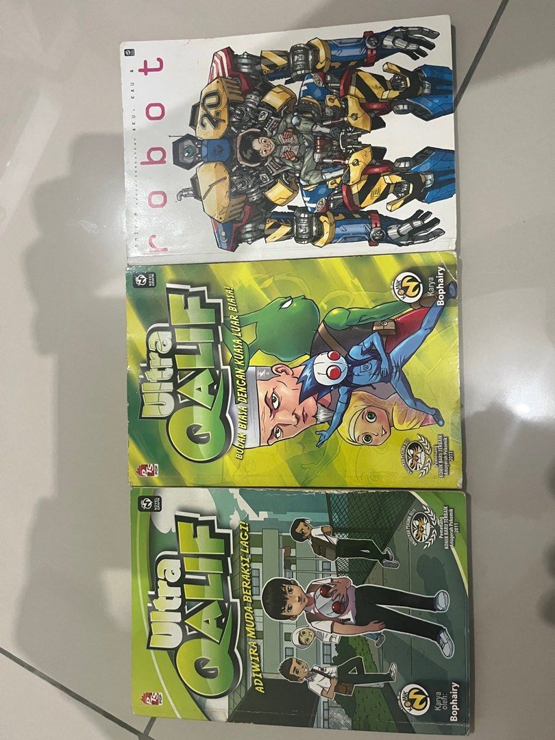 Ultra Qalif & Robot Comic Books, Hobbies & Toys, Books & Magazines ...