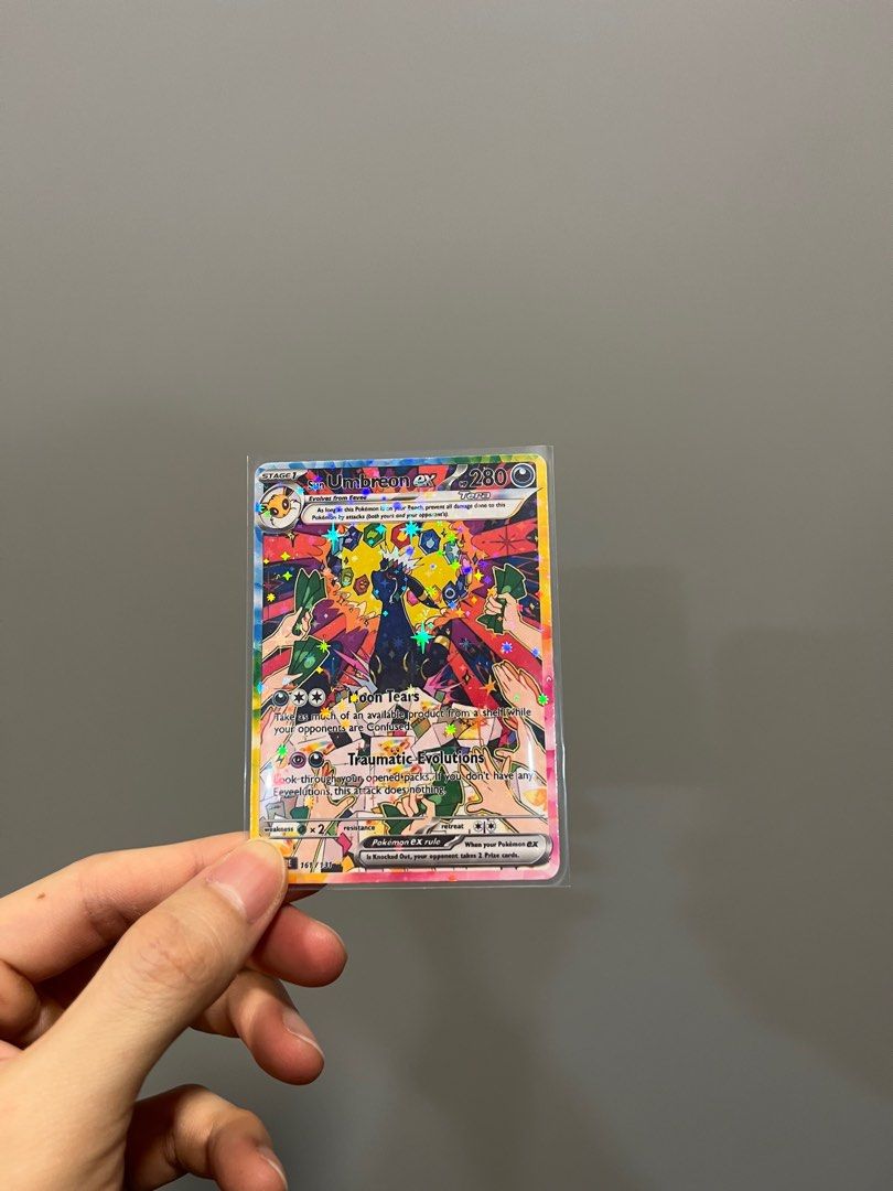 Umbreon EX Sunbreon Traumatic Evolutions Pokemon TCG Custom Card ...