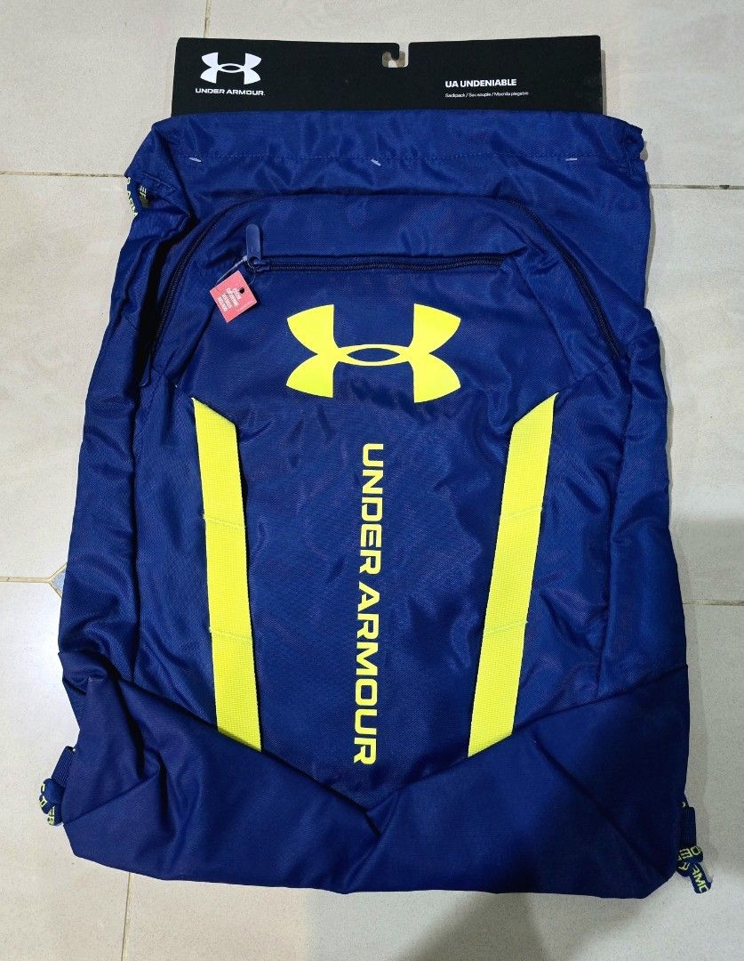 Under Armour Undeniable 20L Drawstring Bag, Men's Fashion, Bags ...