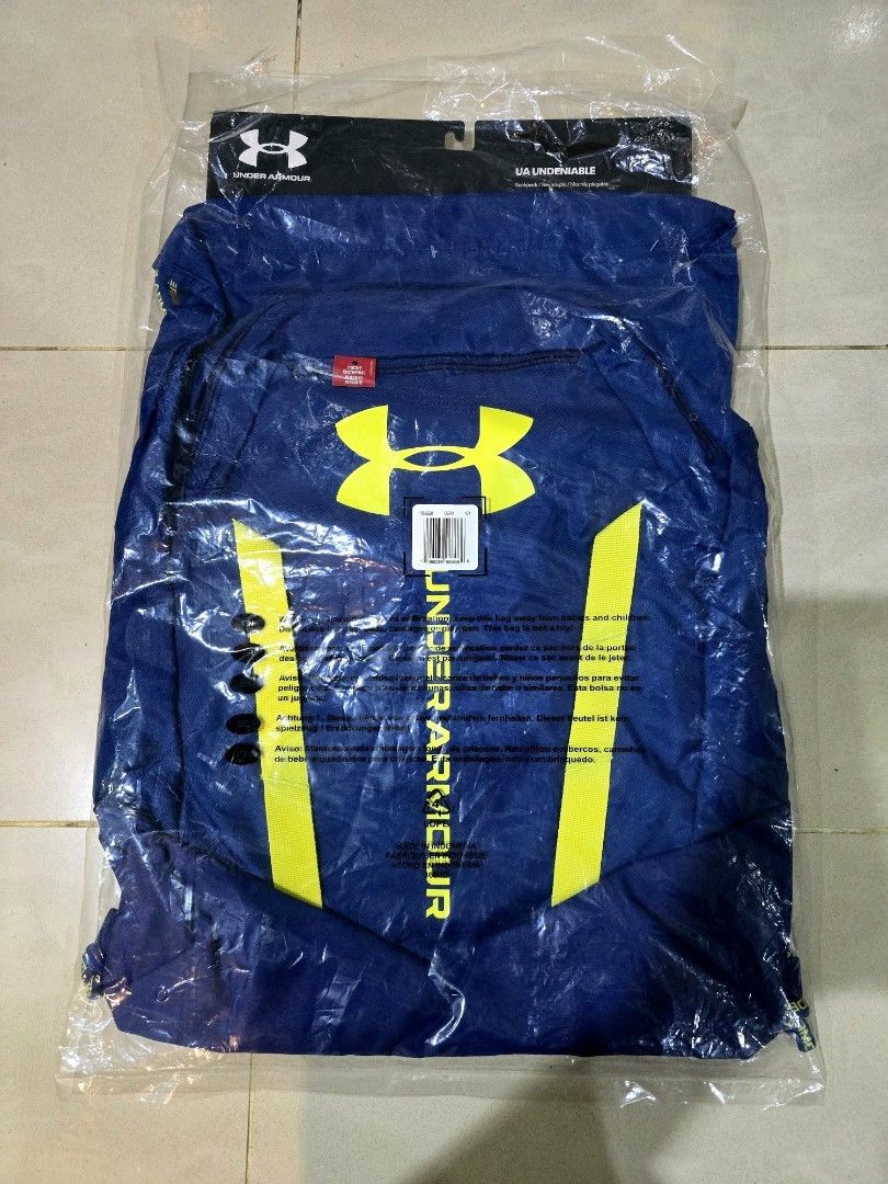 Under Armour Undeniable 20L Drawstring Bag, Men's Fashion, Bags ...