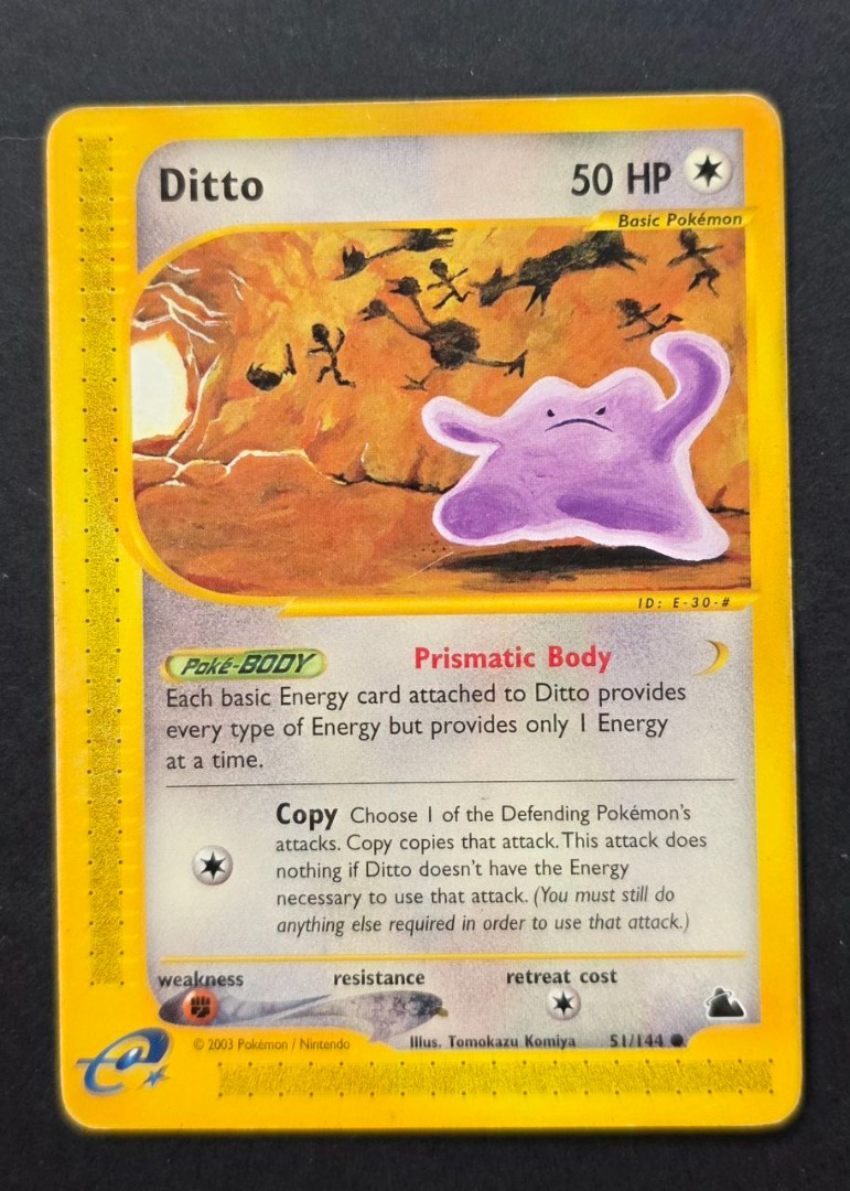 [Vintage] Ditto #51- Pokemon Skyridge (2003) - HP/Binder Condition ...