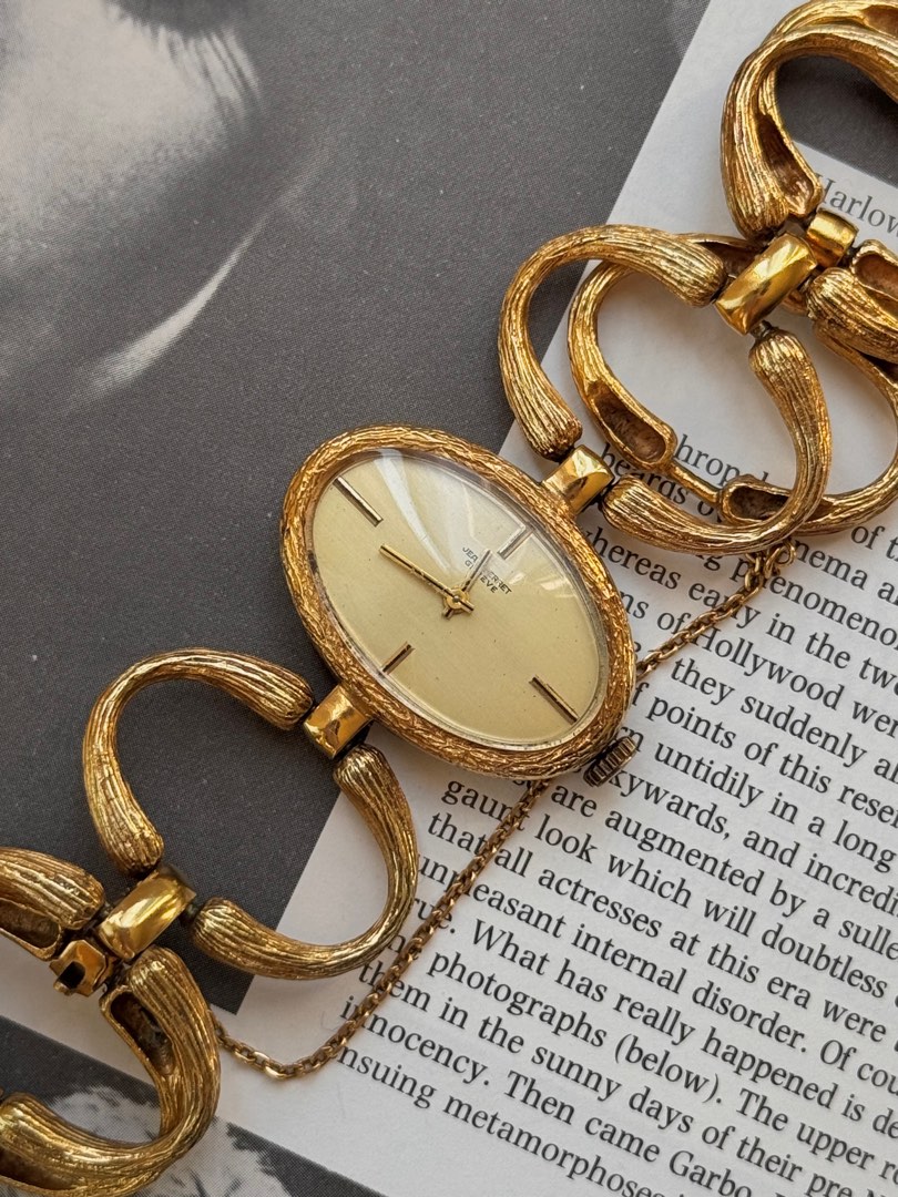 Vintage Rare Jean Perret Geneva, Women's Fashion, Watches & Accessories ...
