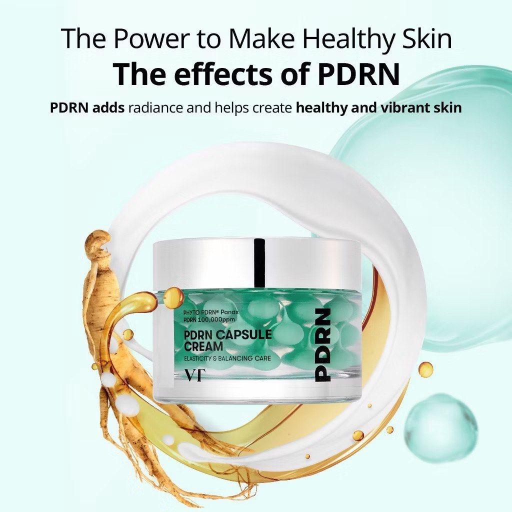 VT Cosmetics PDRN Capsule Cream 100, Beauty & Personal Care, Face, Face ...