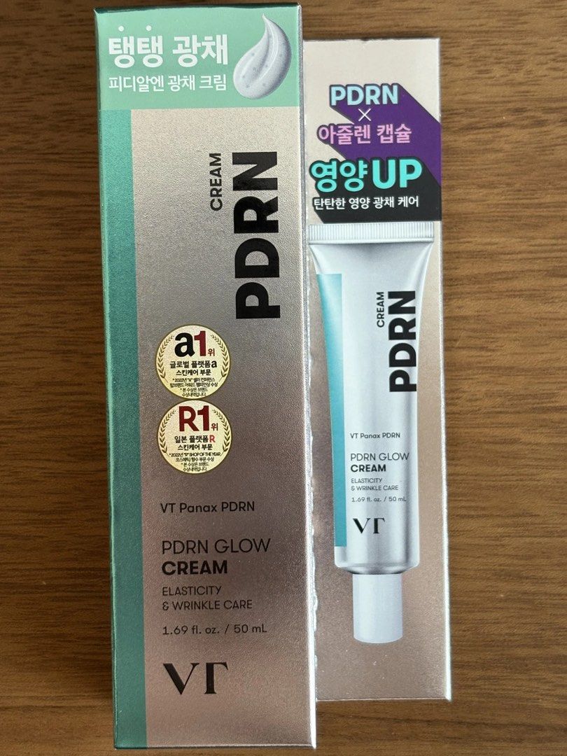 VT Cosmetics PDRN Glow Cream - Elasticity & Wrinkle Care, Beauty ...