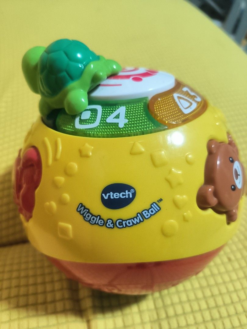VTech Wiggle & Crawl Ball - Interactive Toy, Babies & Kids, Infant ...