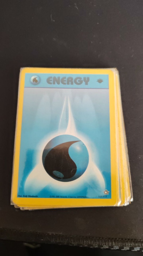Water Energy Neo Genesis 1st Edition 111 111 No rarity 10 cards ...