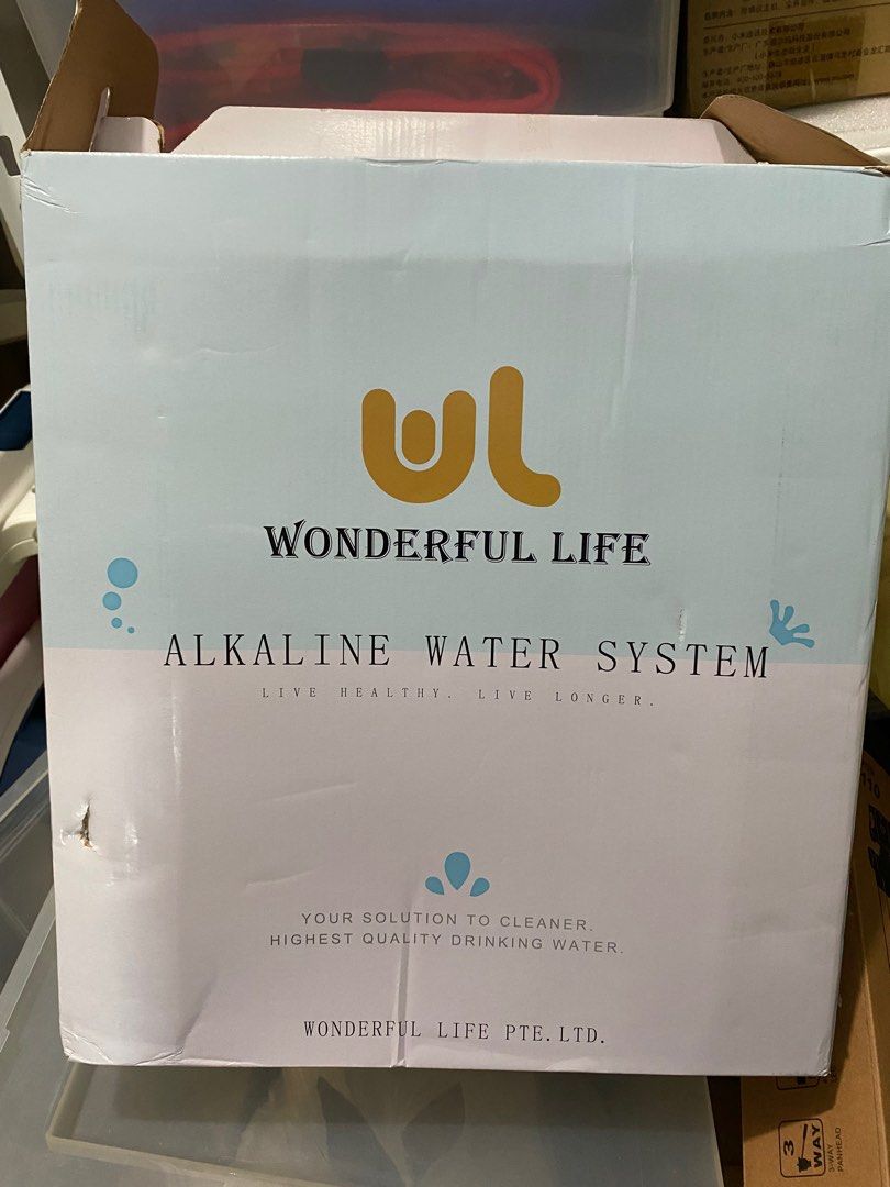 Wonderful Life Alkaline Water System, TV & Home Appliances, Kitchen ...