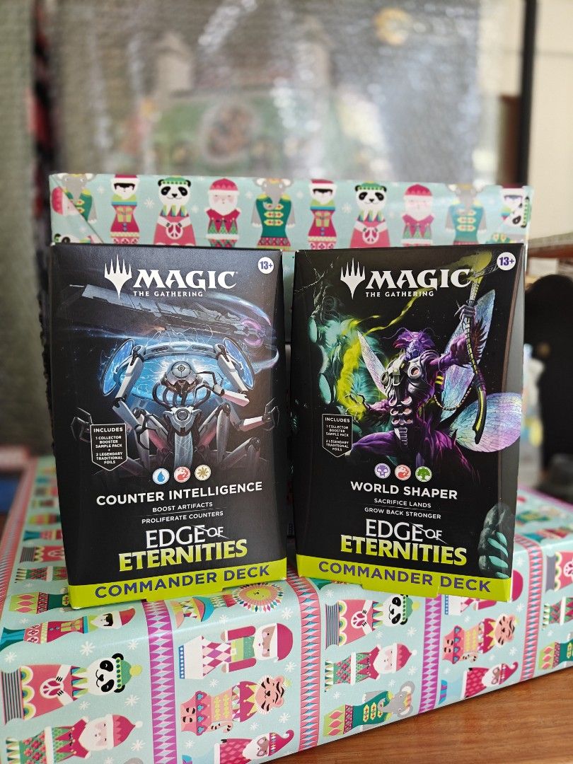 World Shaper + Counter Intelligence : Edge of Eternities Commander ...