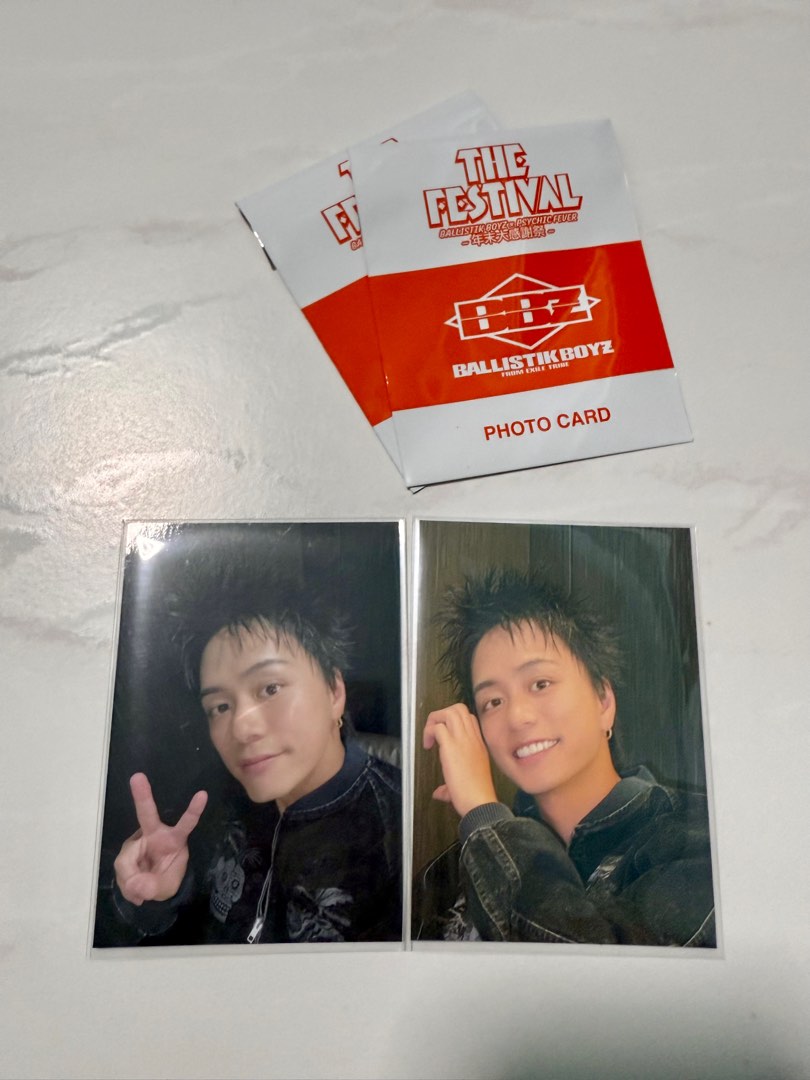 WTT WTS Ballistik Boyz The Festival Trading Card Ryuta Secret Miku ...