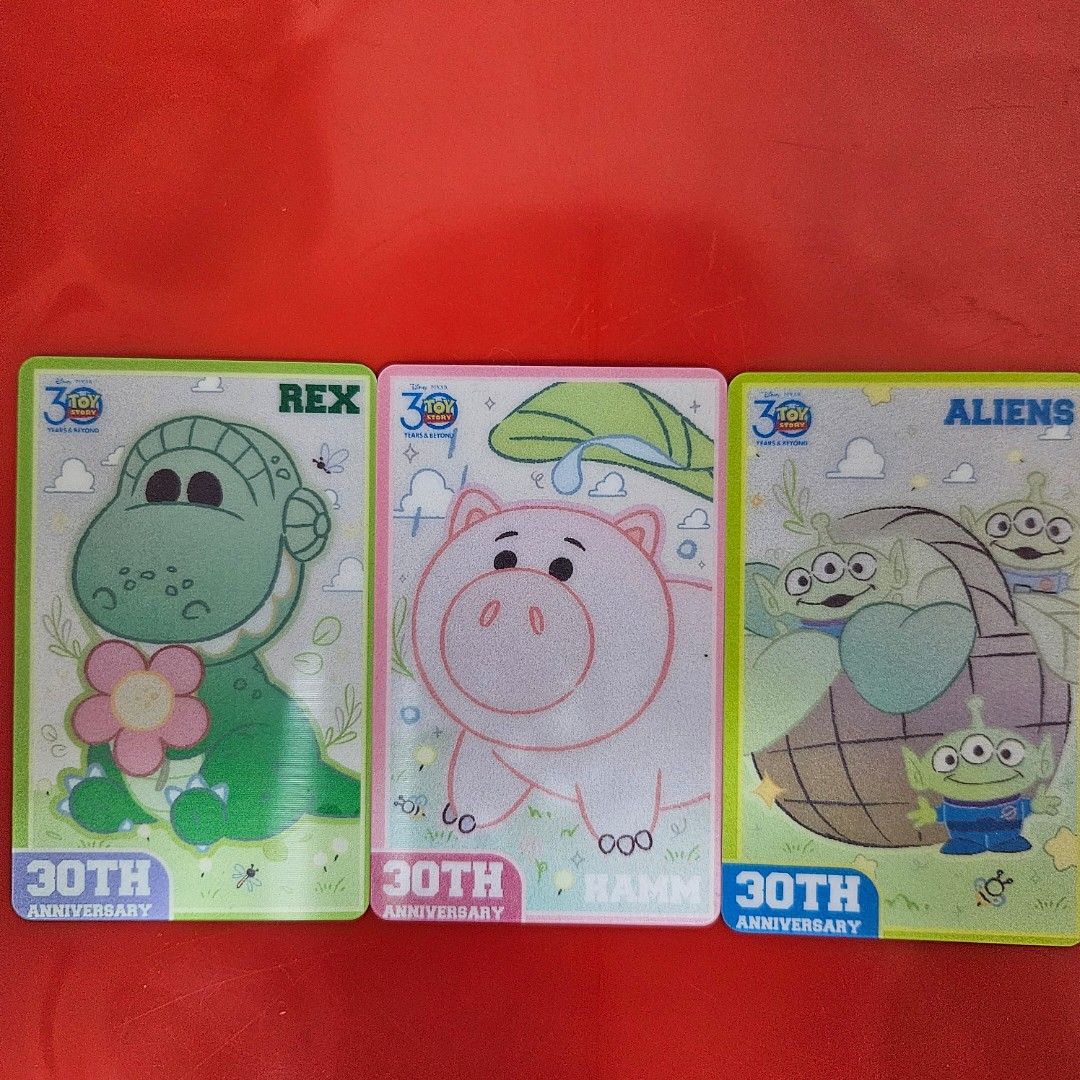 Loose piece CPCM Disney Toy Story 30th Anniversary Lenticular Card ...