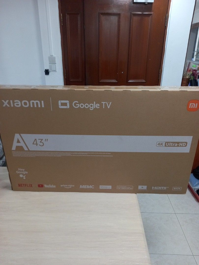 Xiaomi 43inch 4K Ultra HD SMART TV 2026 , Youtube Netflix Google Play ...
