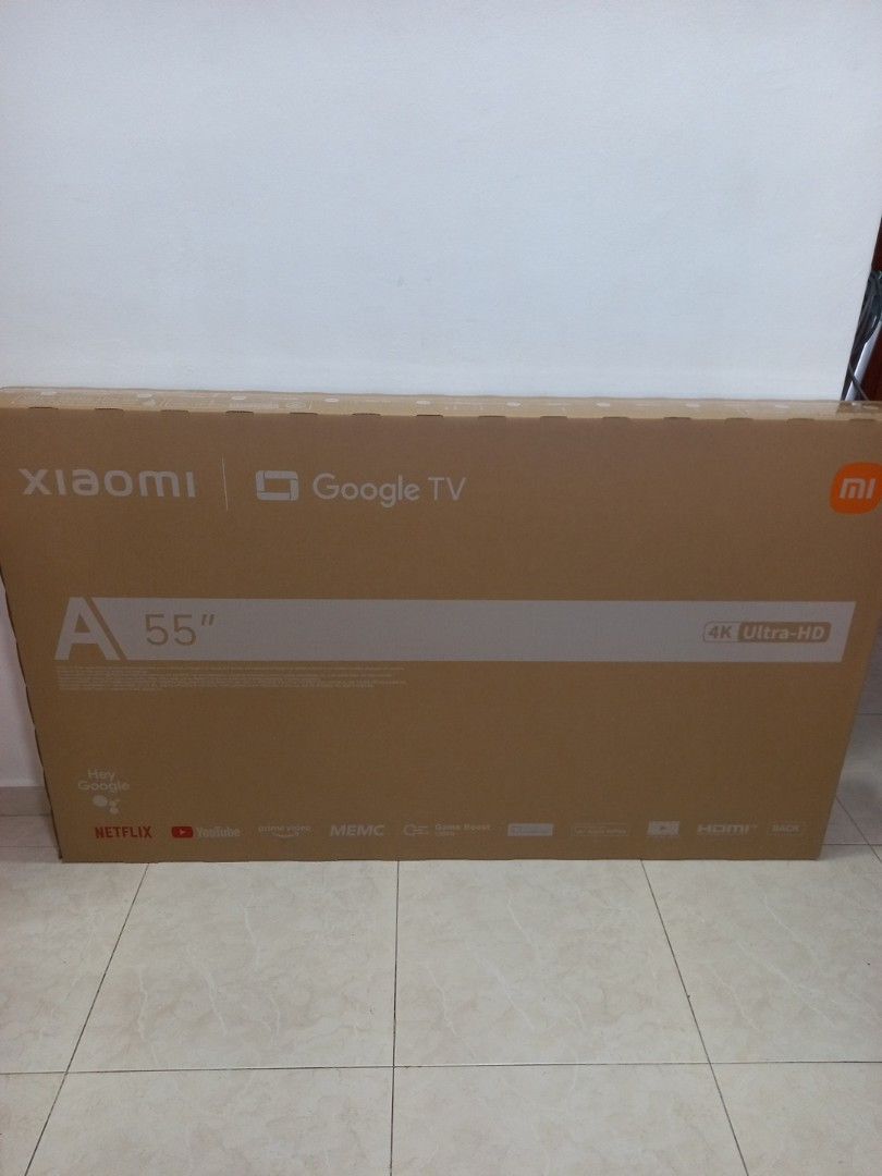 Xiaomi 55inch 4K Ultra HD SMART TV 2026 , Youtube Netflix Google Play ...
