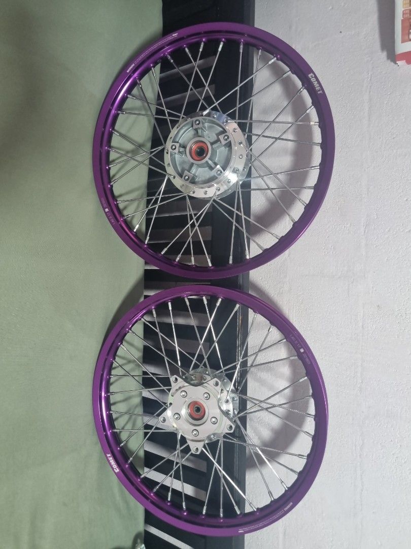 Y15 Sniper Spoke Rim, Motorcycles, Motorcycle Accessories on Carousell