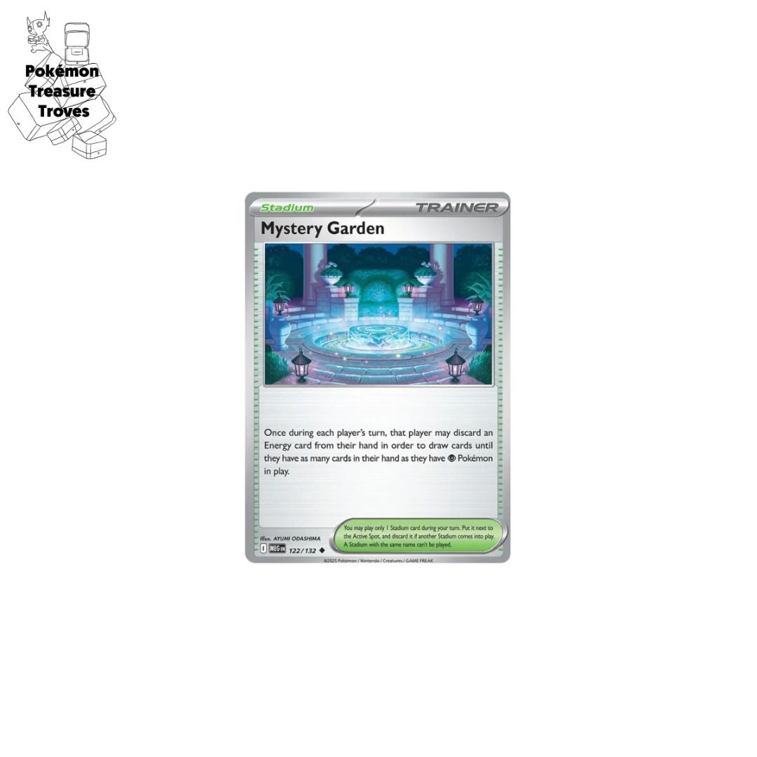 [$0.30/$0.50] Pokemon Mega Evolution Mystery Garden Normal / Reverse ...