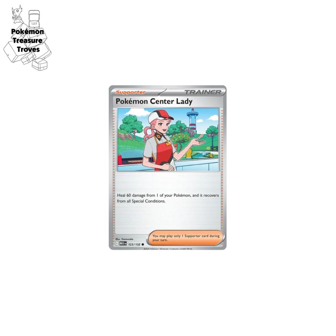 [$0.30/$0.50] Pokemon Mega Evolution Pokemon Center Lady Normal ...