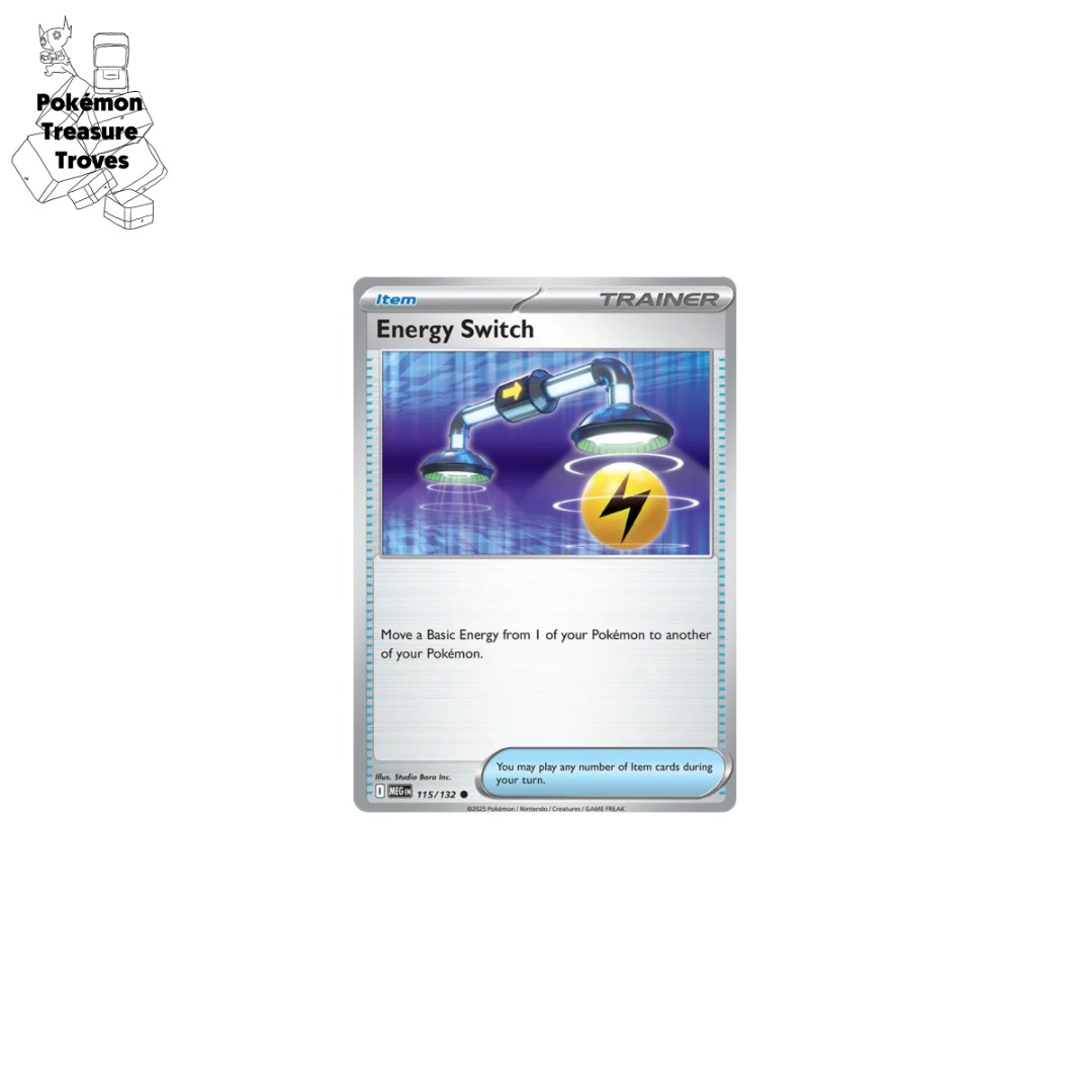 [$0.30] Pokemon Mega Evolution Energy Switch Normal Card, Hobbies ...