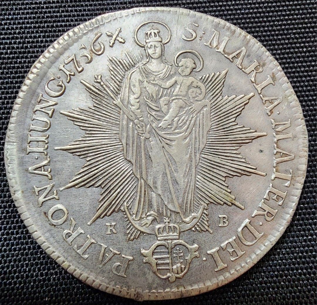 1756 Hungary - Maria Theresa, 1 Thaler, Hobbies & Toys, Memorabilia ...