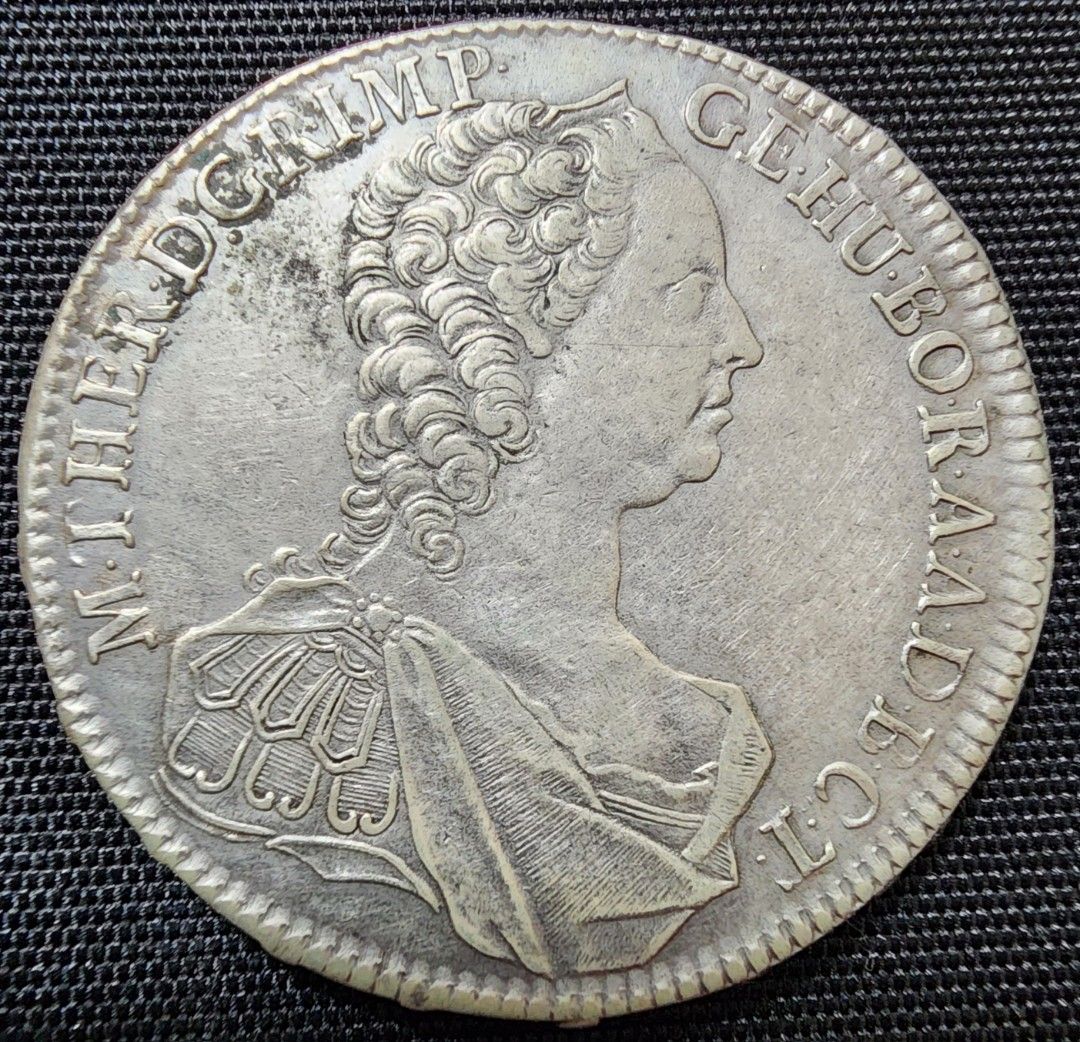 1756 Hungary - Maria Theresa, 1 Thaler, Hobbies & Toys, Memorabilia ...