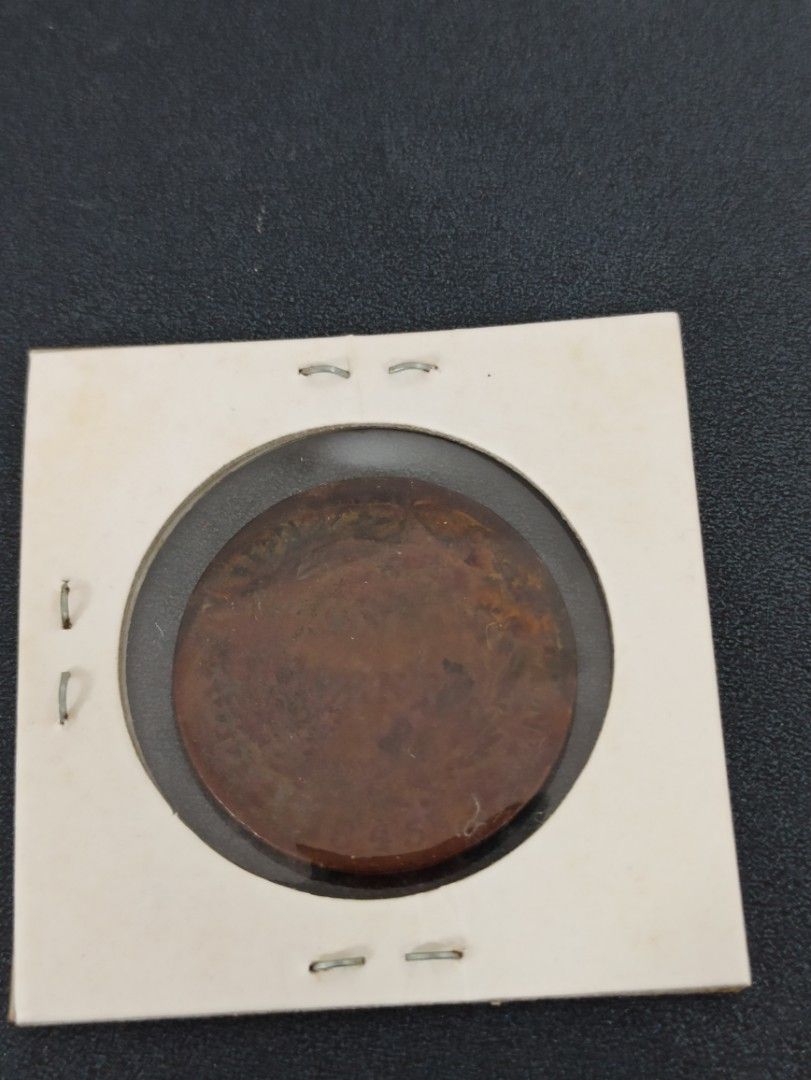 1845 East India Co. Fair One Cent Coin, Hobbies & Toys, Memorabilia ...