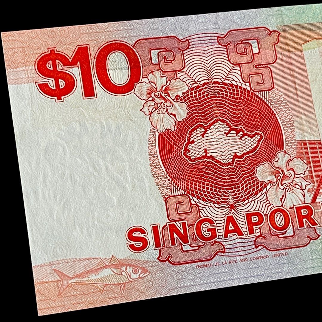 1988 SINGAPORE SHIP 10 DOLLARS C/39 331331 P-20 UNC > PALARI PUBLIC ...
