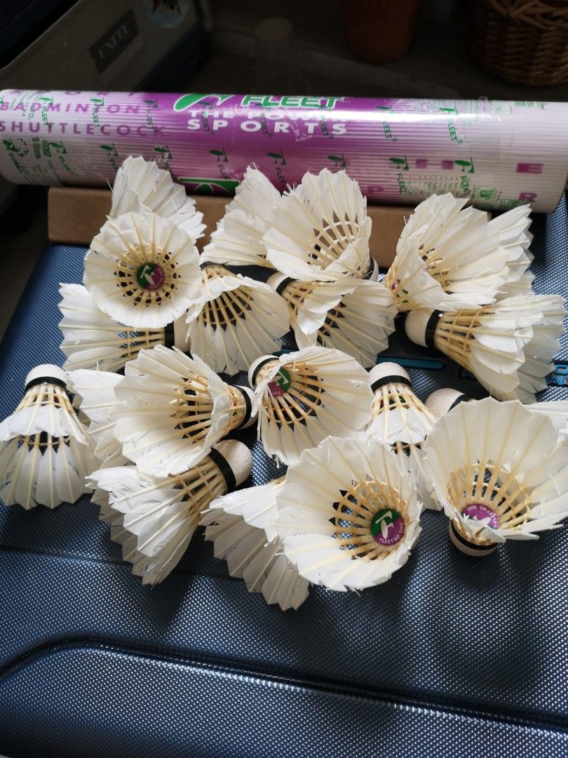 30x Fleet & RST Mars Shuttlecocks - Badminton, Sports Equipment, Sports ...