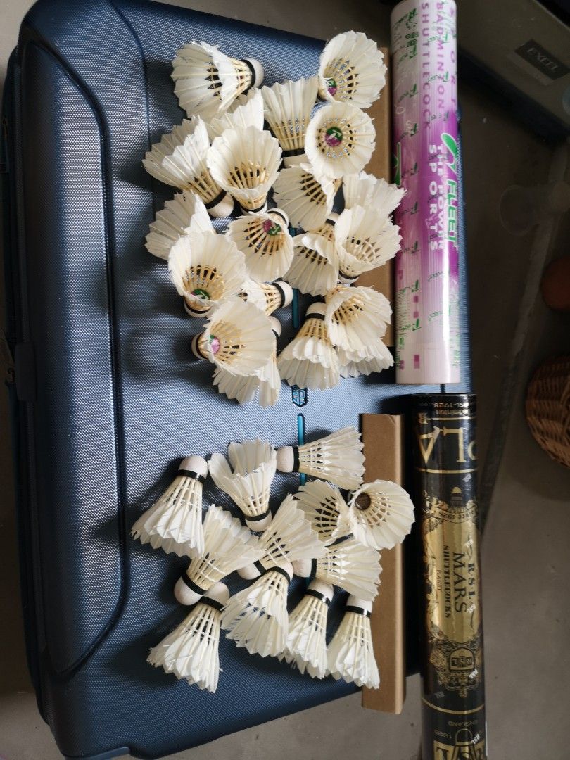 30x Fleet & RST Mars Shuttlecocks - Badminton, Sports Equipment, Sports ...