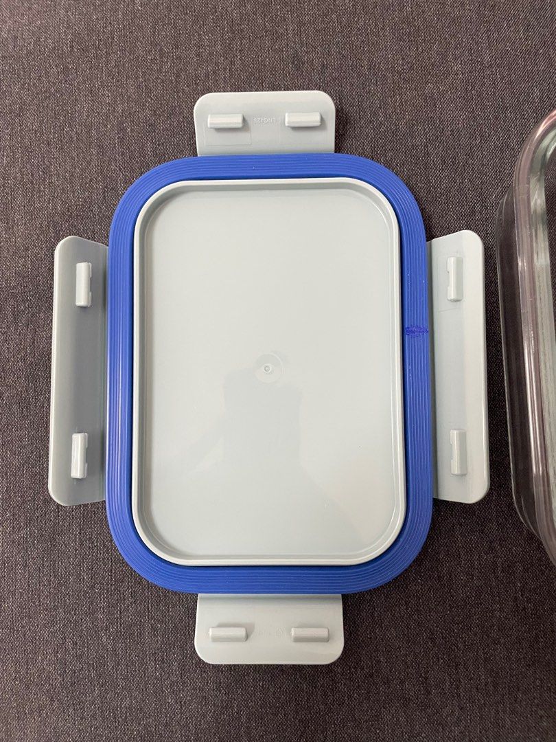 3 pieces 700ml LocknLock and 400ml Glass Food Storage Containers ...