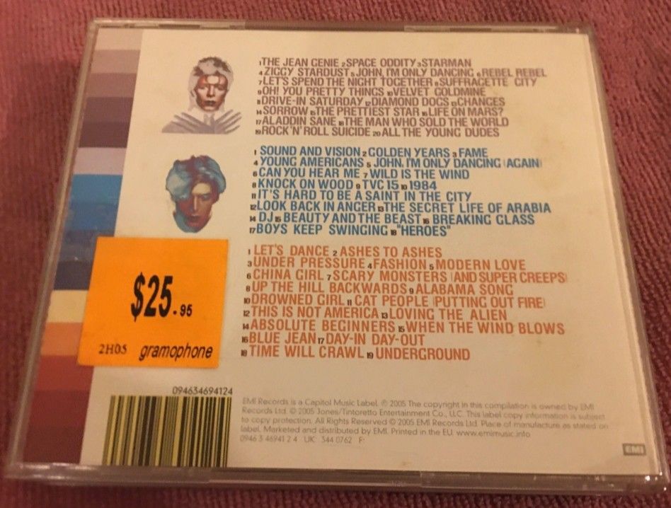 3X CD "Refused Sir" David Bowie, Hobbies & Toys, Music & Media, CDs ...