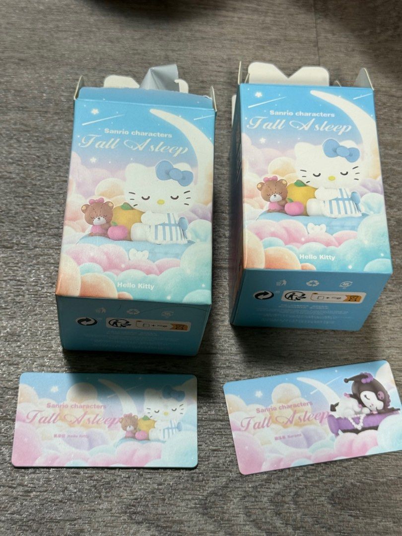 $5 Each Sanrio Characters Fall Asleep POPMART Blind Box, Hobbies & Toys ...