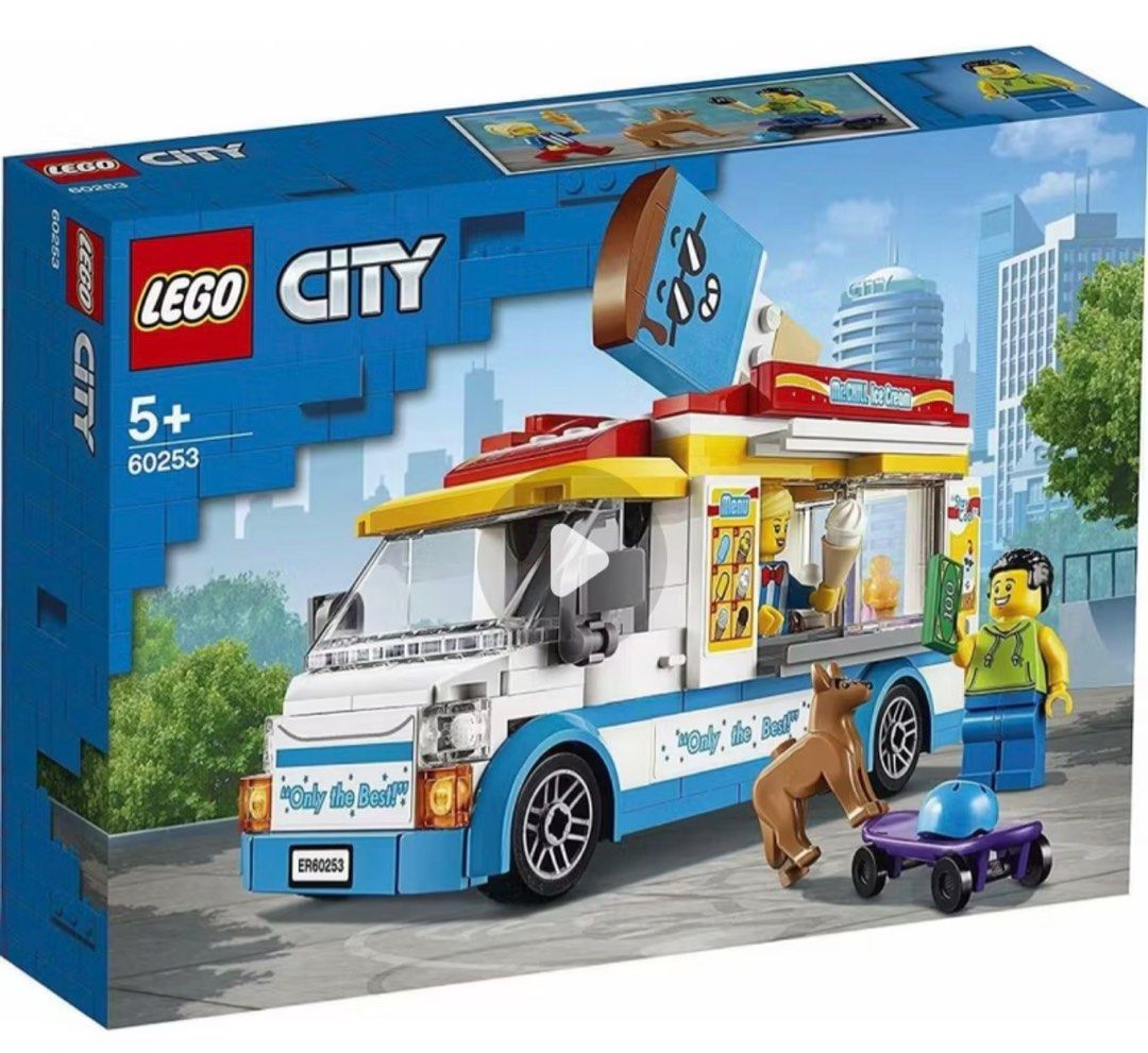 $7 LEGO City Ice Cream Truck 60253 got missing parts, Hobbies & Toys ...