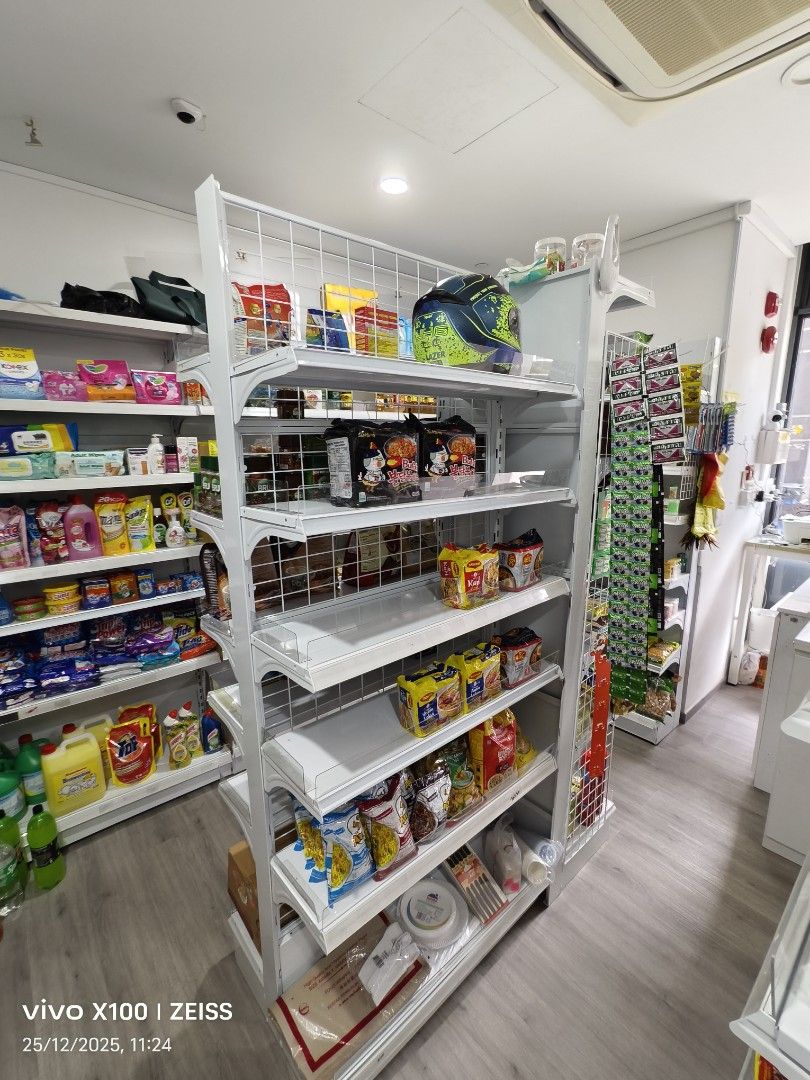 7FT MINI MART RACKS SALE, Furniture & Home Living, Furniture, Shelves ...