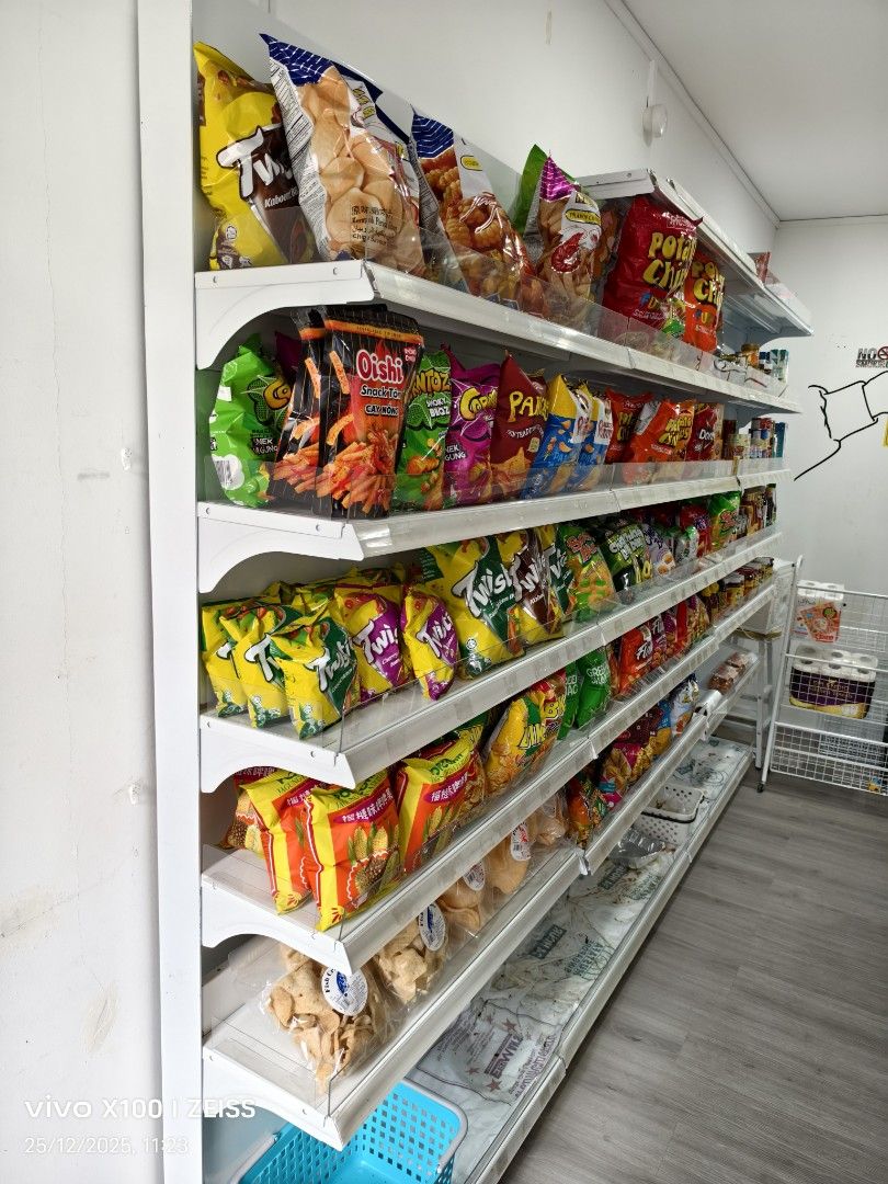 7FT MINI MART RACKS SALE, Furniture & Home Living, Furniture, Shelves ...