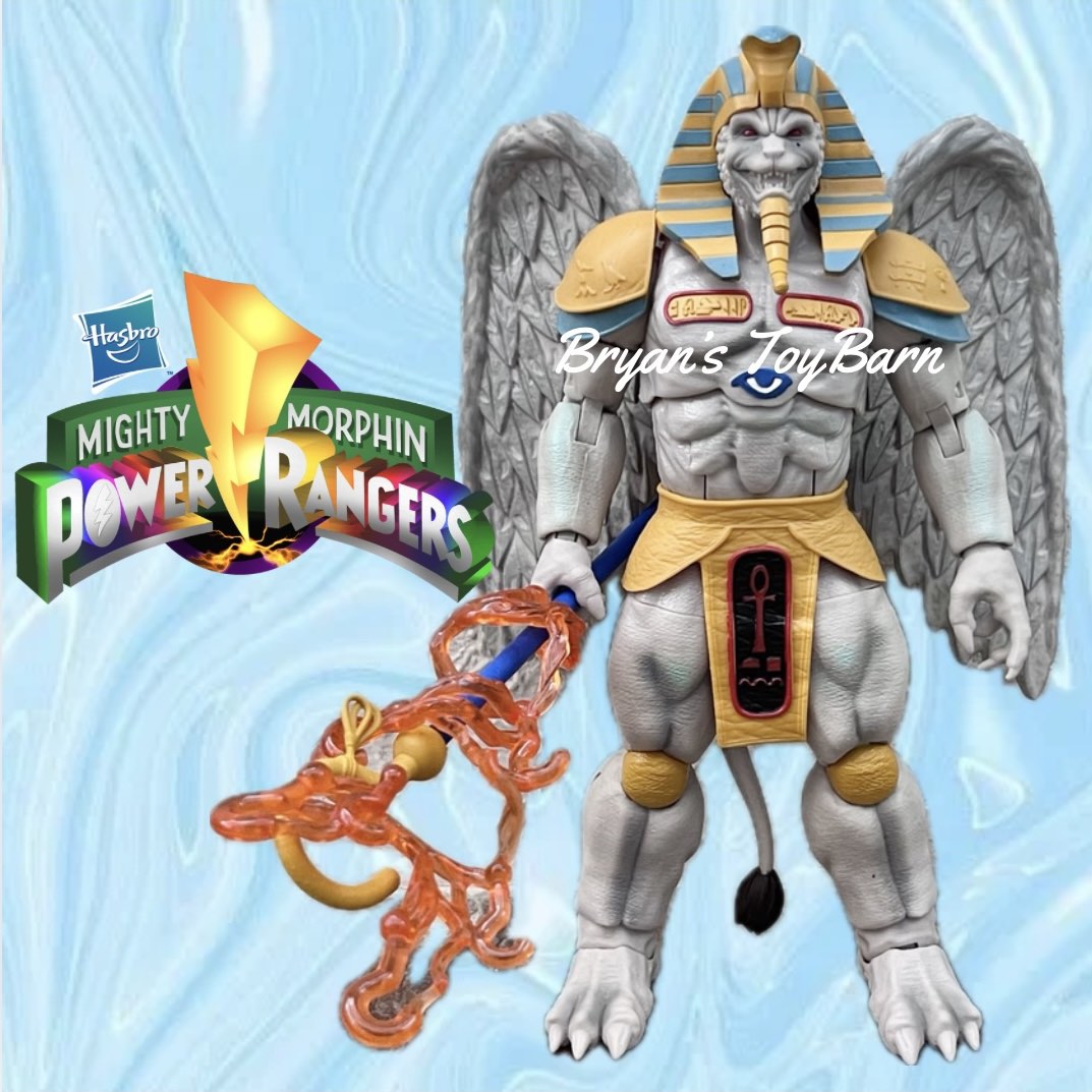 8 inch Mighty Morphin Power Rangers King Sphinx from Lightning ...