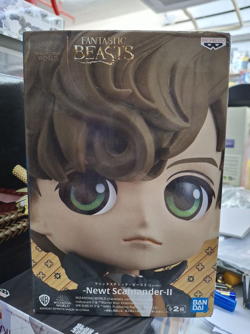 (葵興樂聲9樓門市現貨)Banpresto - Fantastic Beasts - Q Posket - Newt Scamander II ...