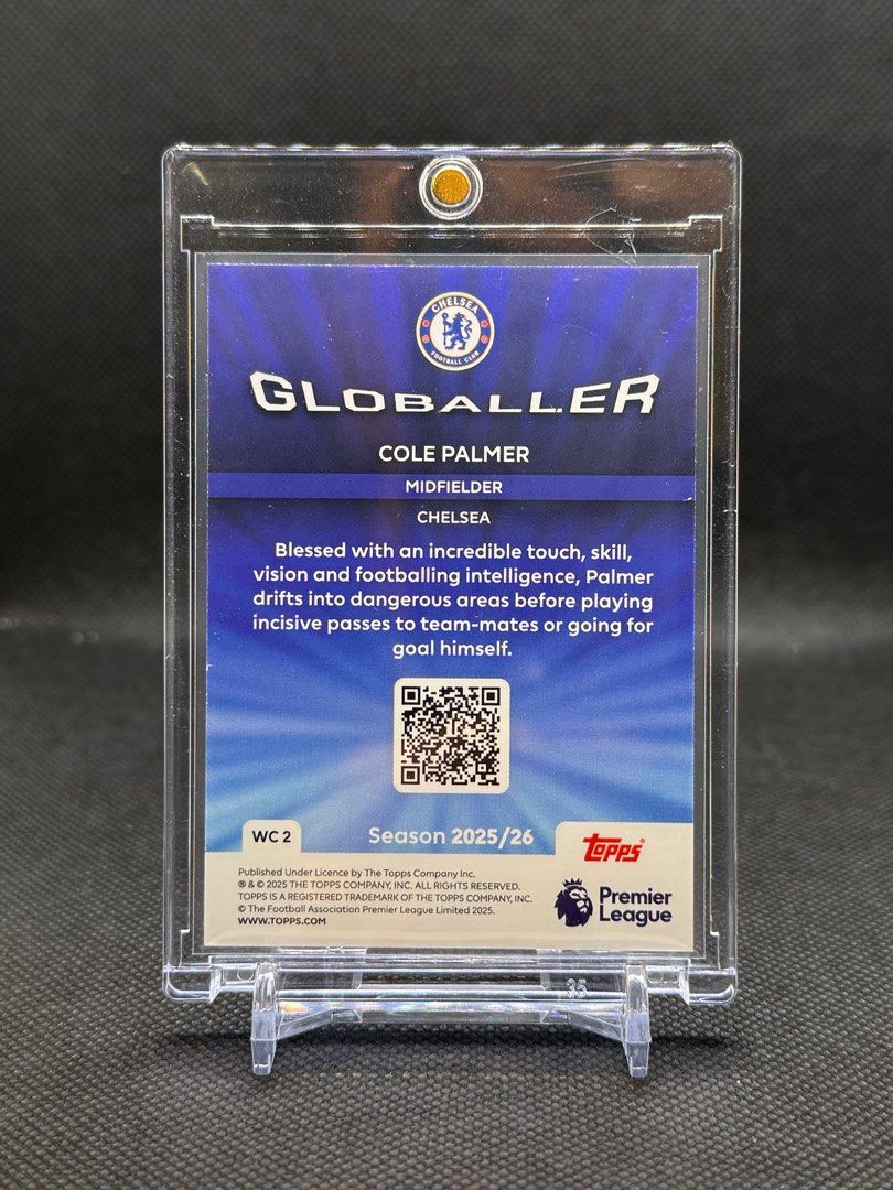 【展品分享】⚽️ 足球卡 (Signature Move) 🏴󠁧󠁢󠁥󠁮󠁧󠁿 車路士 高爾彭馬 Cole Palmer #GLOBALLER ...