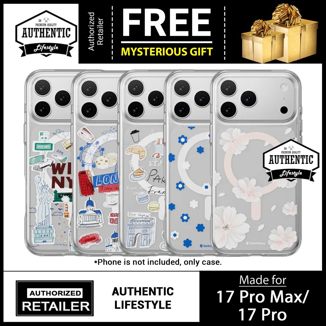 [ 17 Pro Max / 17 Pro ] SwitchEasy Style M ( Magnetic ) Pattern ...