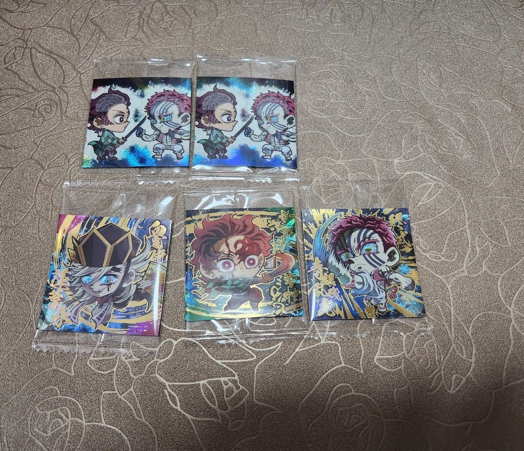 [售，多頁] 鬼滅之刃 餅貼 貼紙 卡 收藏咭 第十四彈 14 vol.14 無限城篇 柱訓練編 Bandai 食玩 demon slayer ...