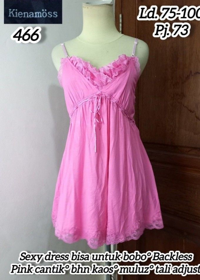 📍 HOT SALE 📍Dress Kaos Katun premium mix Pink, Fesyen Wanita, Pakaian ...