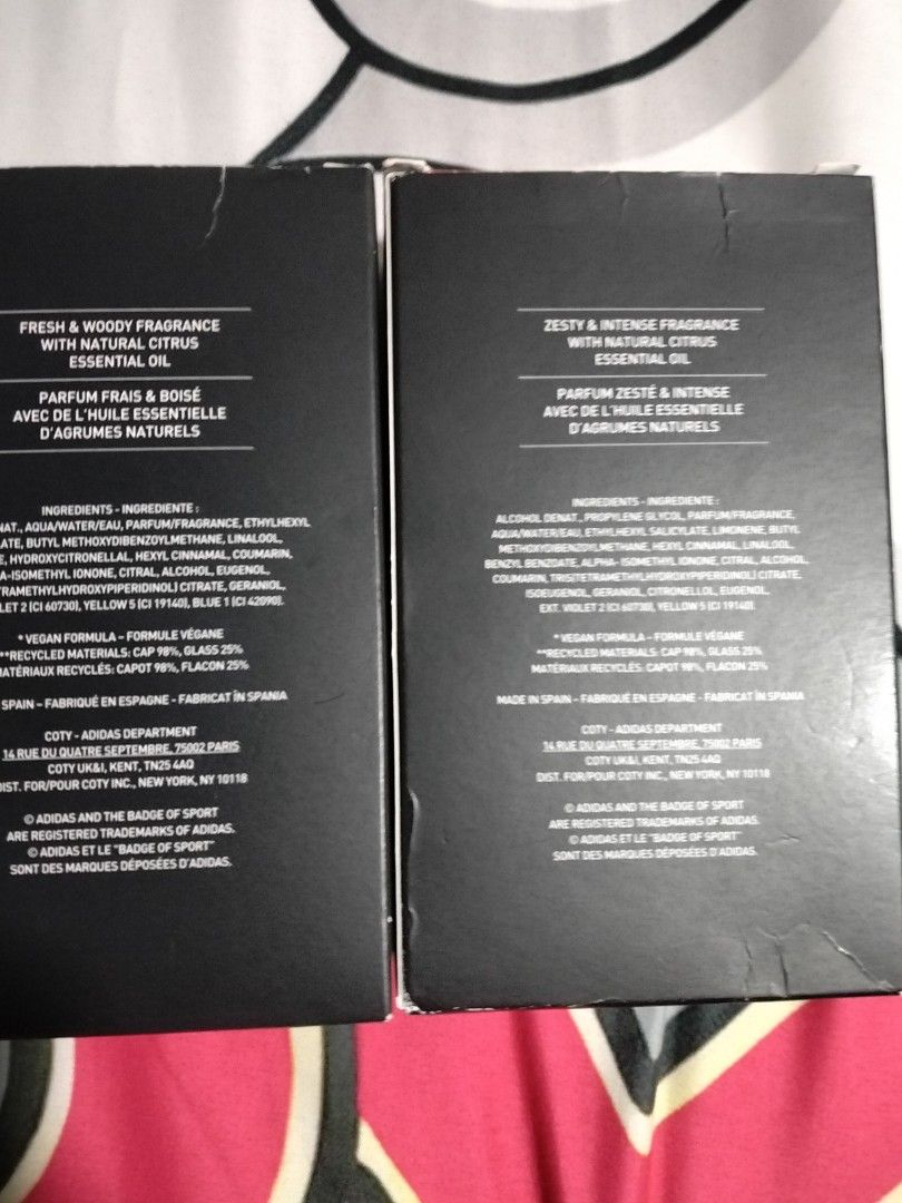 Adidas Dynamic Pulse & Team Force Eau de Toilette, Beauty & Personal ...