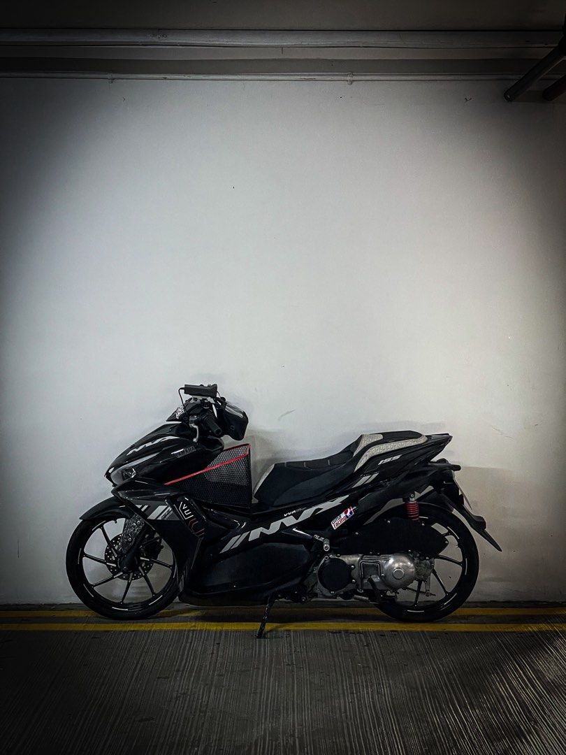 Aerox V1/V2 Hypertech 17 Inch Rims, Motorcycles, Motorcycle Accessories ...