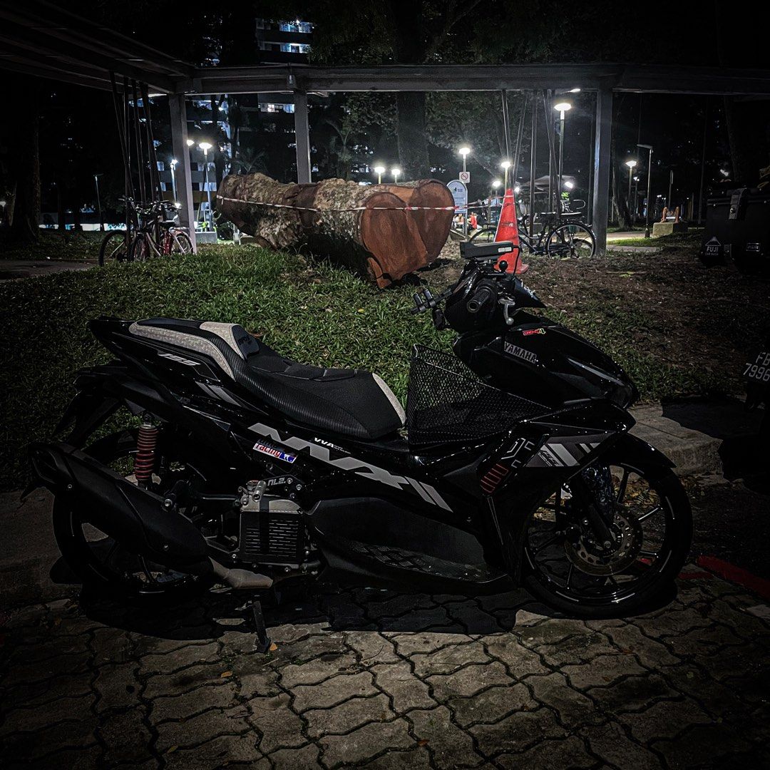 Aerox V1/V2 Hypertech 17 Inch Rims, Motorcycles, Motorcycle Accessories ...