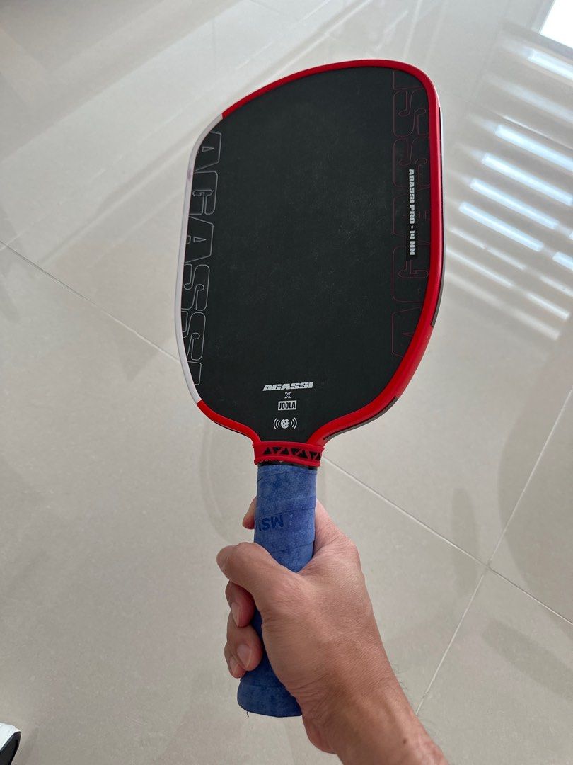 Agassi Pro Pickleball Paddle 14mm ORIGINAL with Warranty, Sports ...